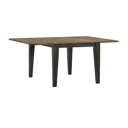 Click here for Napa Wood-Top Drop Leaf Dining Table  One Size  Br... prices
