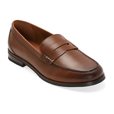 Click here for Stafford Flint Mens Moc Closed Toe Loafers  12 Med... prices
