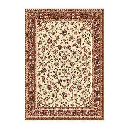 Click here for Radici Usa Rectangular Accent Rug  One Size  White prices