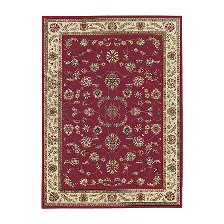 Click here for Closeout! Km Home Pesaro 33x411 Area Rug - Red prices
