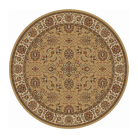Click here for Como Kashan Traditional Oriental Indoor Round Area... prices