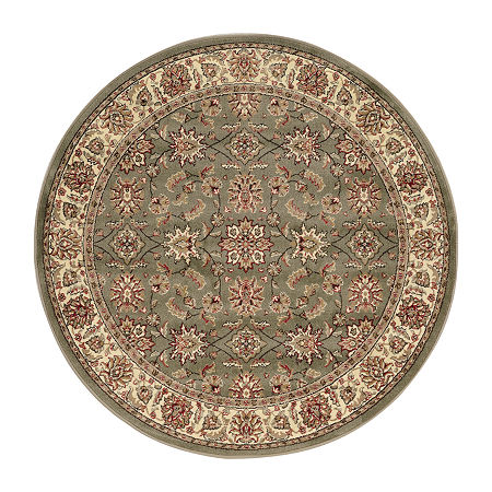 Click here for Como Kashan Traditional Oriental Indoor Round Area... prices