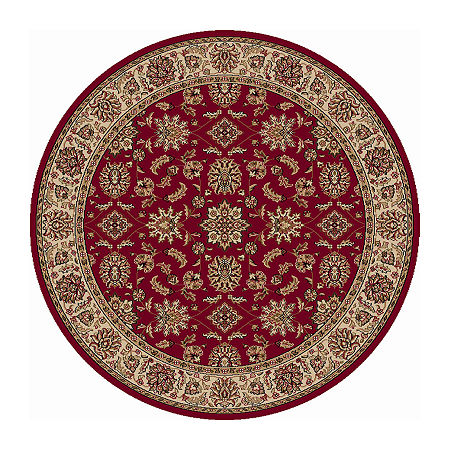 Click here for Como Kashan Traditional Oriental Indoor Round Area... prices