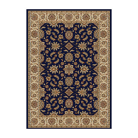Closeout! Km Home 1592/1080/Navy Pesaro Blue 33 x 411 Area Rug - Blue