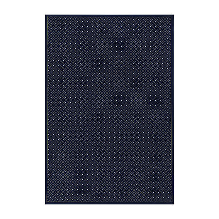 Closeout! Km Home 782/1312/Navy Pesaro Blue 79 x 11 Area Rug - Blue
