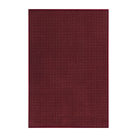 Closeout! Km Home 782/1711/Red Pesaro Red 55 x 77 Area Rug - Red