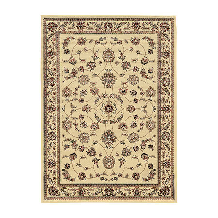 Closeout! Km Home Pesaro 1596 55x77 Area Rug - Ivory