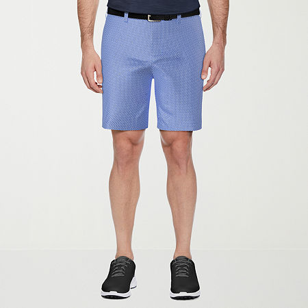 Pga Tour Mens Micro-Geo Printed 8 Shorts - Princess Blue