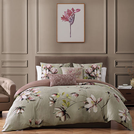 Click here for Bebejan Purple Lilies 5-pc. Midweight Reversible C... prices