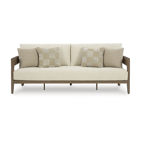 Click here for Signature Design by Ashley Severn Outdoor Sofa wit... prices