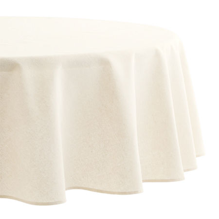 Click here for Homewear Bristol Round Tablecloth  One Size  White prices