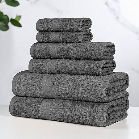 Click here for SUPERIOR Miami 6pc Soft Durable Cotton Towel Set 6... prices
