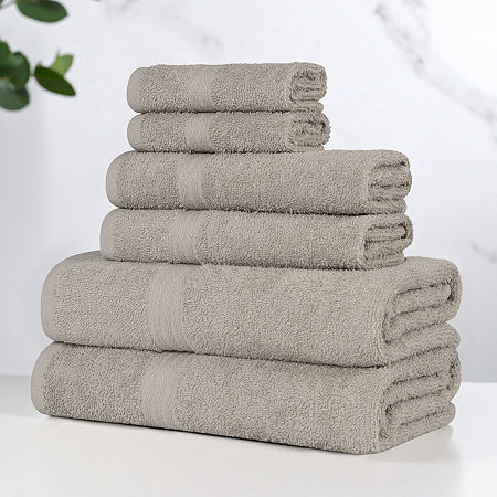 Click here for SUPERIOR Miami 6pc Soft Durable Cotton Towel Set 6... prices