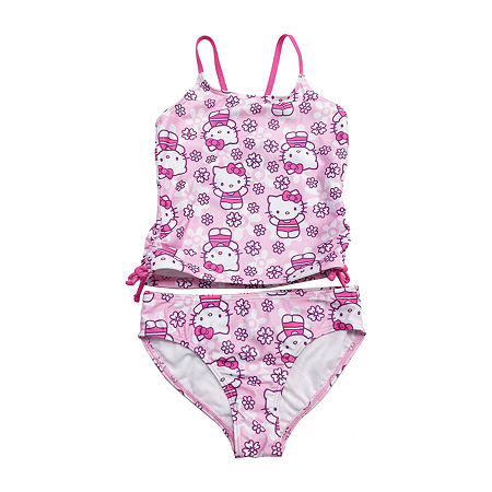 Click here for Little Girls Hello Kitty 2-pc. Tankini Set  5/6  P... prices