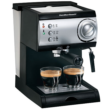 Hamilton Beach Espresso & Cappuccino Maker - 40715 - Black