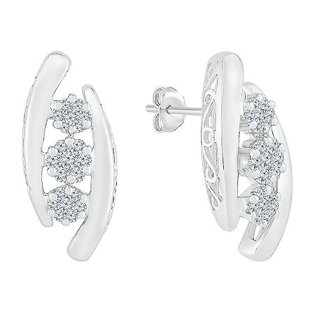 Click here for Womens 5/8 CT. T.W. Natural White Diamond 10K Whit... prices