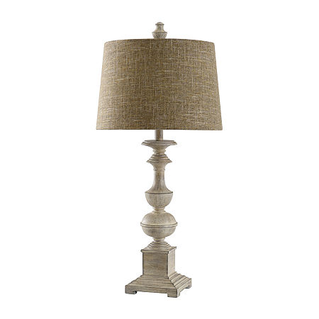 Click here for Stylecraft Cromwell 15 W Off-White Table Lamp  One... prices