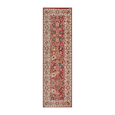 Click here for Momeni Lenox 4 Kitchen Runner  One Size  Red prices