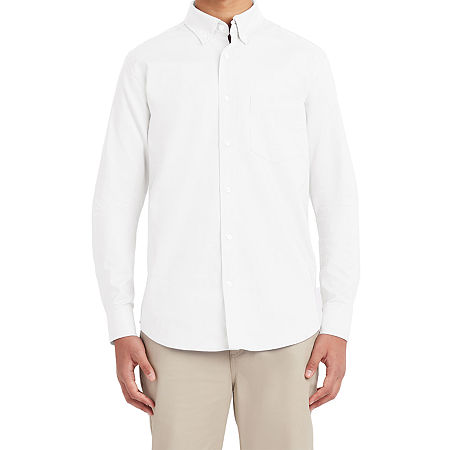 Click here for IZOD Young Mens Oxford Stretch Dress Shirt  X-larg... prices