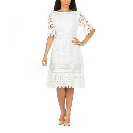 Click here for Giovanna Signature Womens Plus Short Sleeve Midi S... prices
