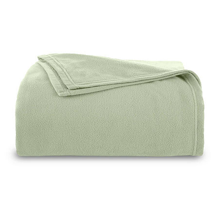Vellux Brushed Microfleece Blanket  Twin - Desert Sage