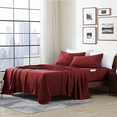 Cathay(R) Home Pocket Smart Sheet Set with Side Pockets