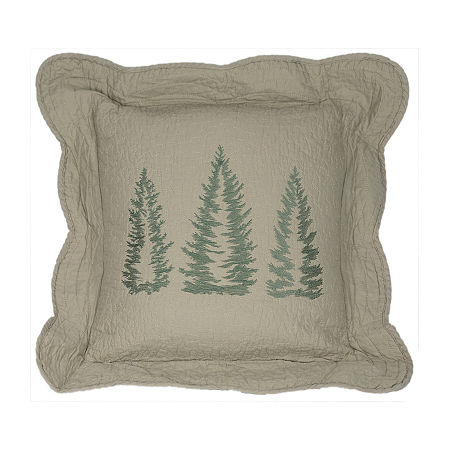 Click here for Donna Sharp Bear Creek Cotton Tree Square Throw Pi... prices