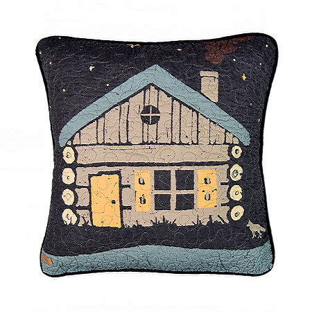 Click here for Donna Sharp Moonlit Cabin Cotton Square Throw Pill... prices