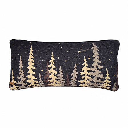 Click here for Donna Sharp Moonlit Cabin Rectangular Throw Pillow... prices