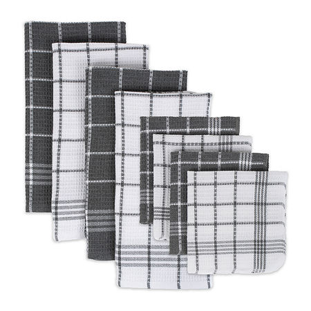 Click here for Design Imports Waffle Weave 8-pc. Towel + Dish Clo... prices