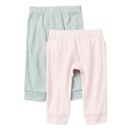 Click here for Okie Dokie Baby Girls Tapered Regular Fit Jogger P... prices