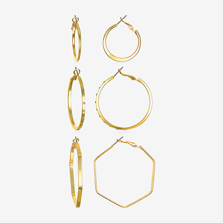 Click here for Bijoux Bar Delicates Gold Tone Womens Glass Round... prices