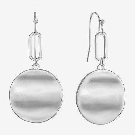 Click here for Liz Claiborne Hammered Womens Round Drop Earrings... prices