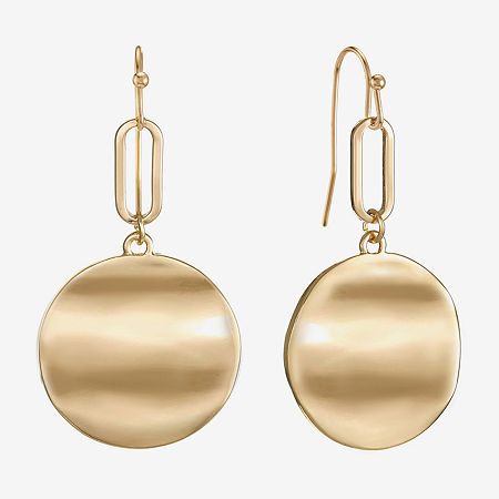 Click here for Liz Claiborne Hammered Womens Round Drop Earrings... prices