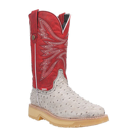 Click here for Dingo Mens Kiwi Leather Boots - White prices