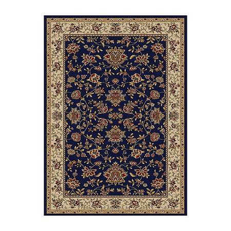 Closeout!! Km Home Pesaro Manor 33 x 411 Area Rug - Navy