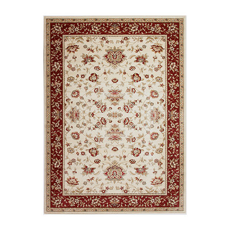 Closeout!! Km Home Pesaro Manor 33 x 411 Area Rug - Ivory