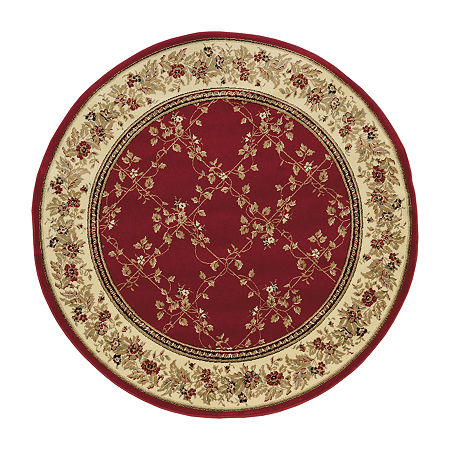 Click here for Como Trellis Traditional Oriental Indoor Round Are... prices