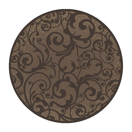 Click here for Radici Pisa Scroll Modern Transitional Round Area... prices