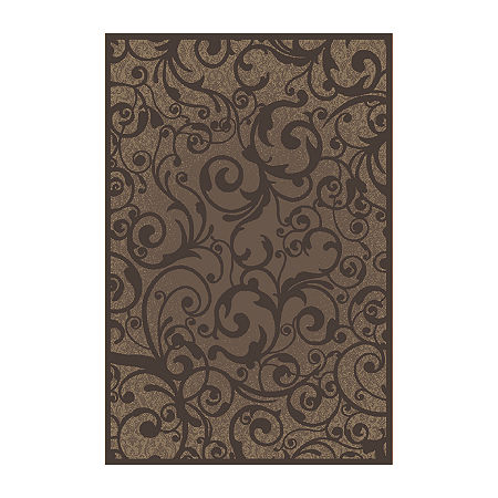 Click here for Radici Pisa Scroll Modern Transitional Area Rug  O... prices