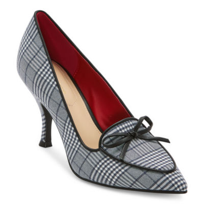 Liz Claiborne Womens Hatina Pointed Closed Toe Stiletto Heel Pumps ...