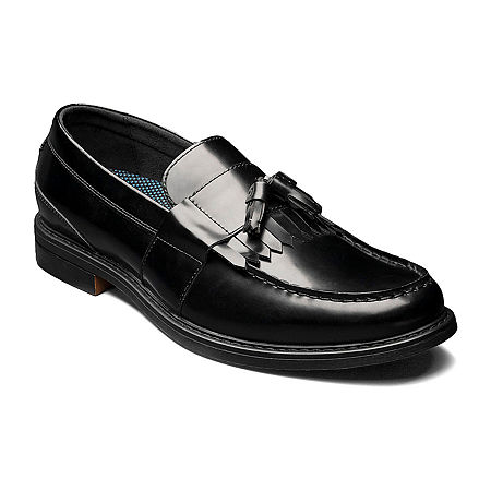 Nunn Bush Keaton Kiltie Mens Tassel Loafers - Black