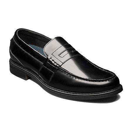 Mens Nunn Bush Lincoln Moc Toe Penny Loafers