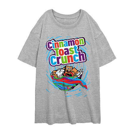Click here for Cinnamon Toast Crunch Tee Womens Juniors Crew Neck... prices