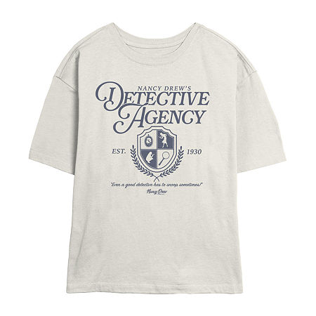 Click here for Nancy Drew Detective Agency Tee Womens Crew Neck S... prices