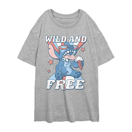 Click here for Womens Crew Neck Short Sleeve Regular Fit Lilo & S... prices