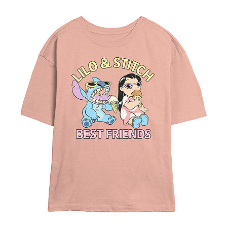 Click here for Womens Crew Neck Short Sleeve Regular Fit Lilo & S... prices