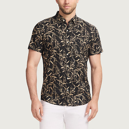 Click here for IZOD Chambray Mens Short Sleeve Regular Fit Stretc... prices