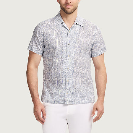 Click here for IZOD Saltwater Dune Texture Mens Short Sleeve Clas... prices