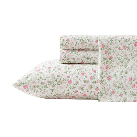 Click here for Laura Ashley Bonnie Sheet Set  One Size  Pink prices